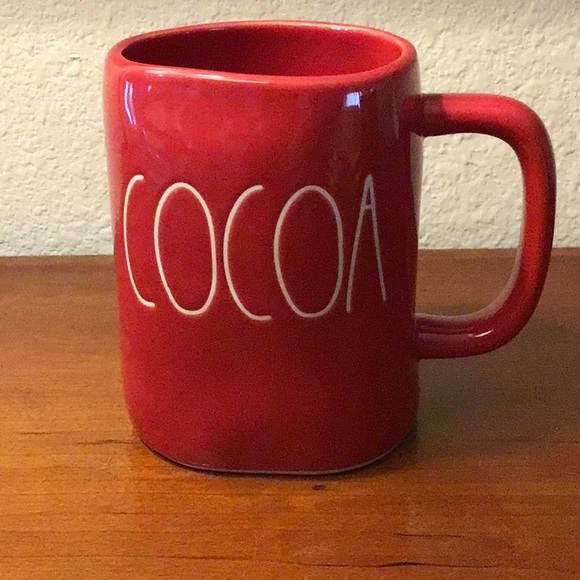 Rae Dunn | Dining | Nwot Rae Dunn Red Cocoa Mug | Poshmark